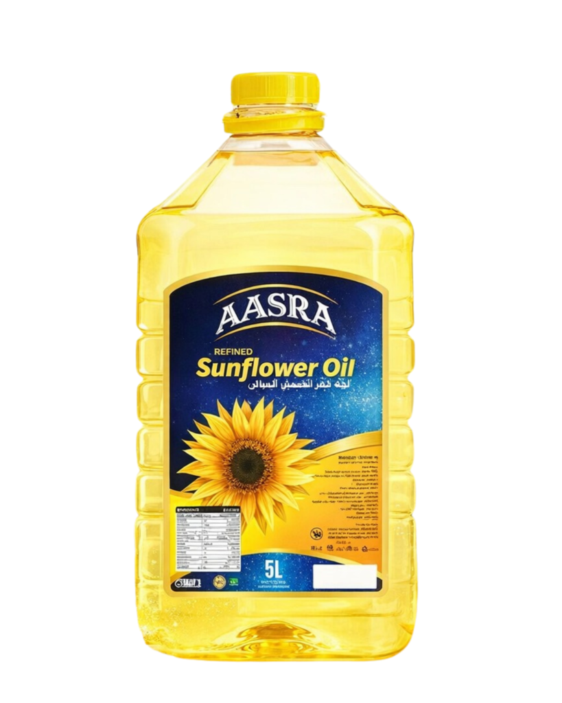 AASRA SUNFLOWER OIL- 5L X 4PCS | Shop at VMS